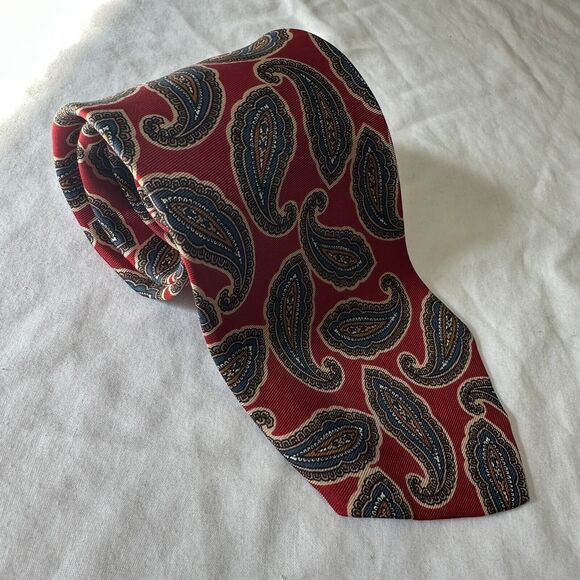 Brooks Brothers | Accessories | Vintage Brooks Brothers Mens Burgundy ...